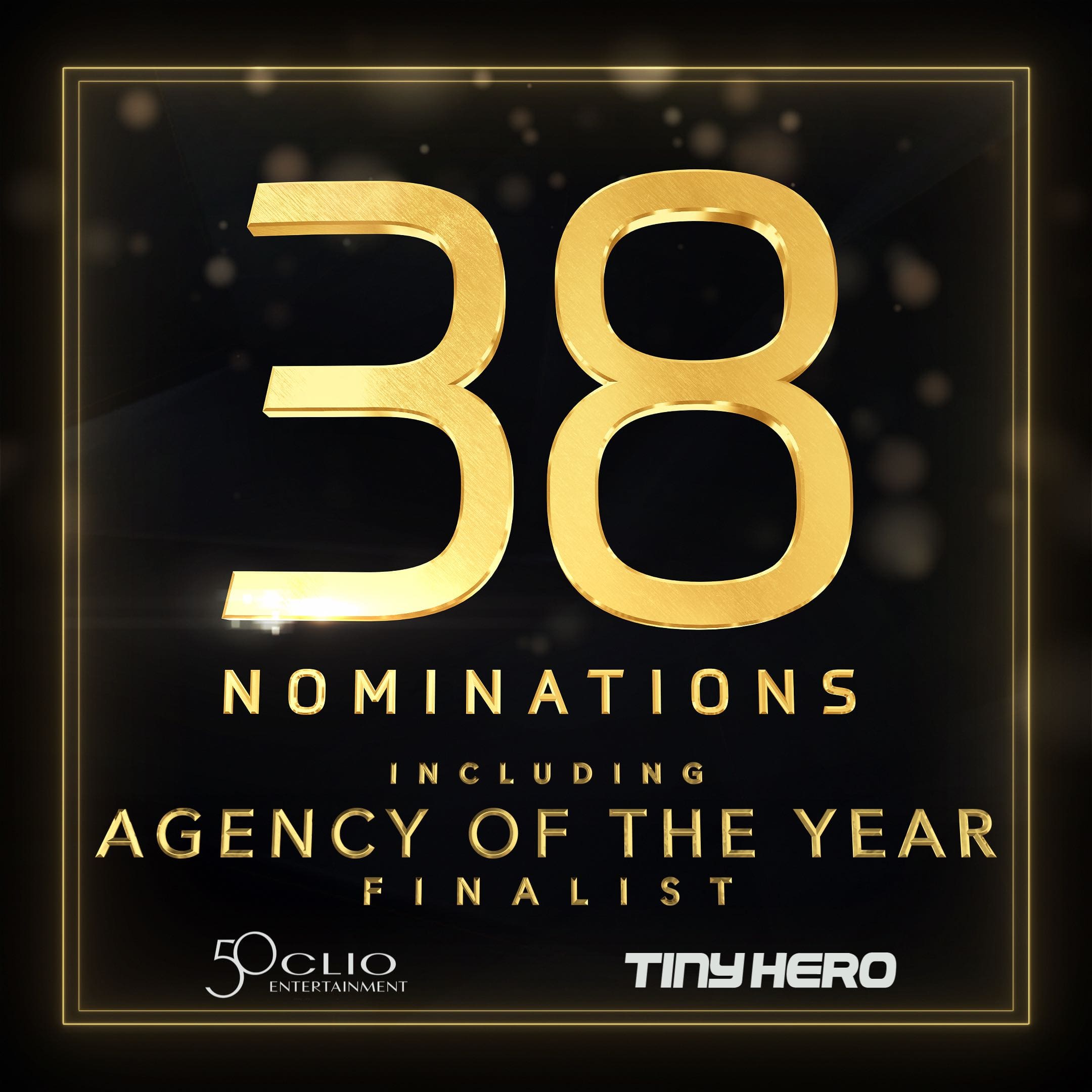 TINY SCORES "AGENCY OF THE YEAR NOM" AT THE CLIOS! • Tiny Hero